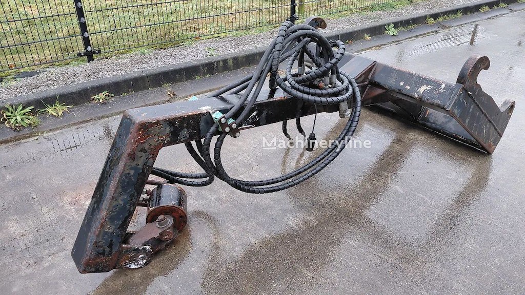 Volvo Brick clamb stenenklem with rotating jib grejfer