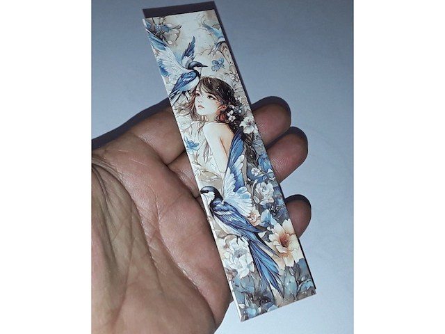 Obeleživač stranica, Bookmarker. 15 x 4 cm.