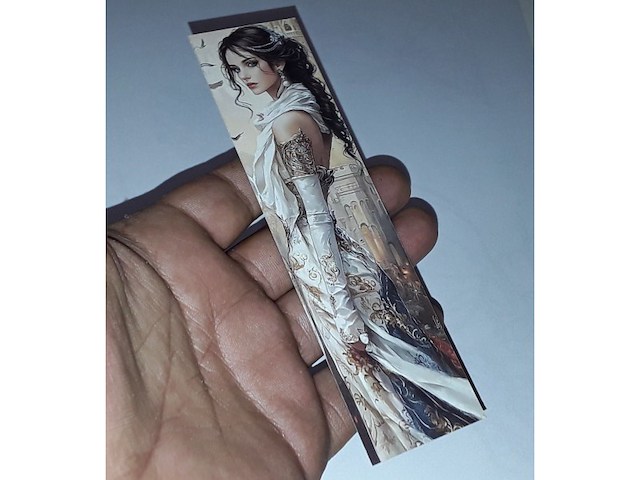 Obeleživač stranica, Bookmarker. 15 x 4 cm.