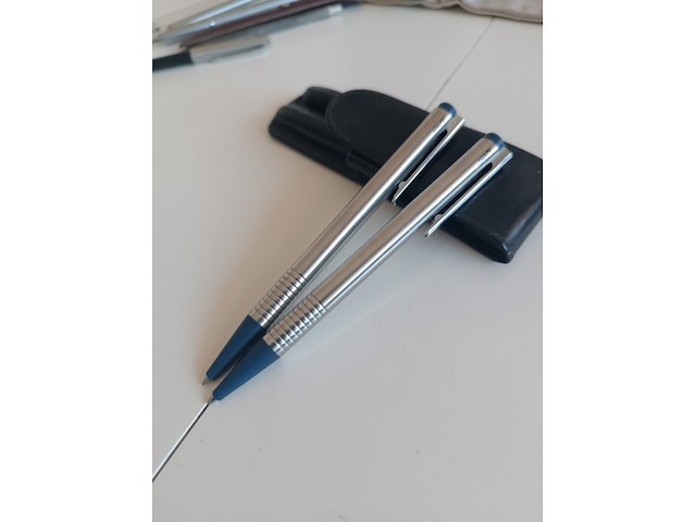 LAMY matte blue hemijske +kožna futrola
