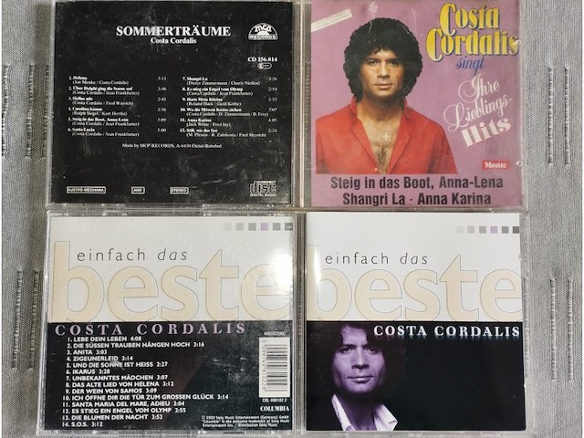 Costa Cordalis - The Best of 2cd set