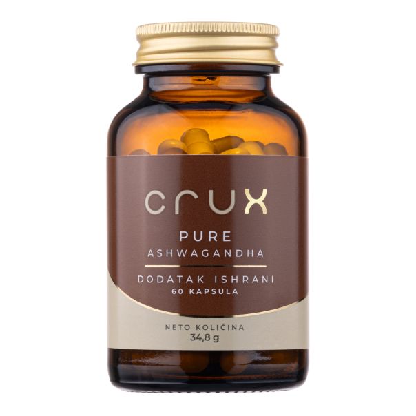 Crux Pure Ašvaganda, 60 kapsula