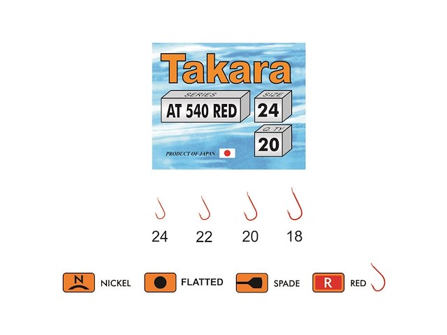 TAKARA AT 540 RED 18
