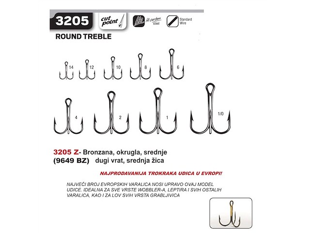 CANNELLE 3205 Z(9649 BZ EAGLE CLAW) veličina 1