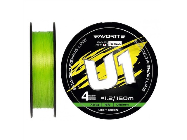FAVORITE U1 PE4 0,12mm(0,5#)
