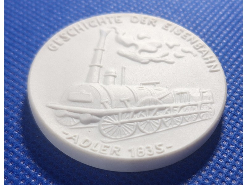 Nemačka - 1989. ADLER Medalja ::Meissen porcelan::