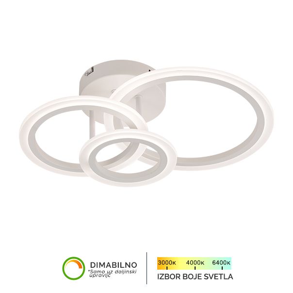 FORMA LED plafonska lampa F2083-32C WH