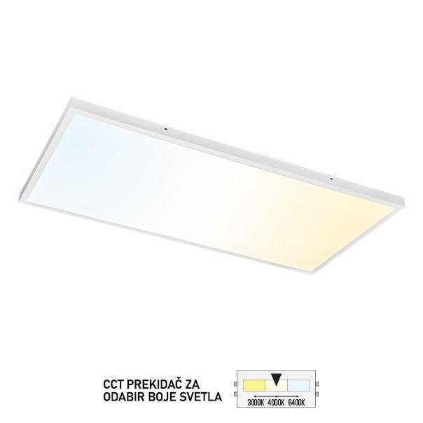 FORMA LED panel nadgradni 1200x600 LPA-08-1696P CCT