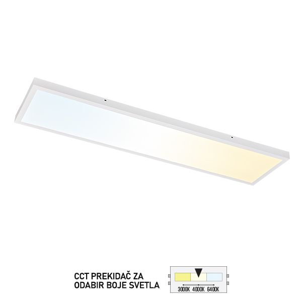 FORMA LED panel nadgradni 1200x300 LPA-08-1350P CCT