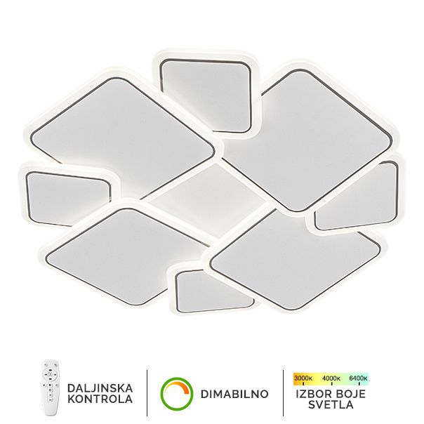 FORMA LED plafonska lampa F2093-78C WH