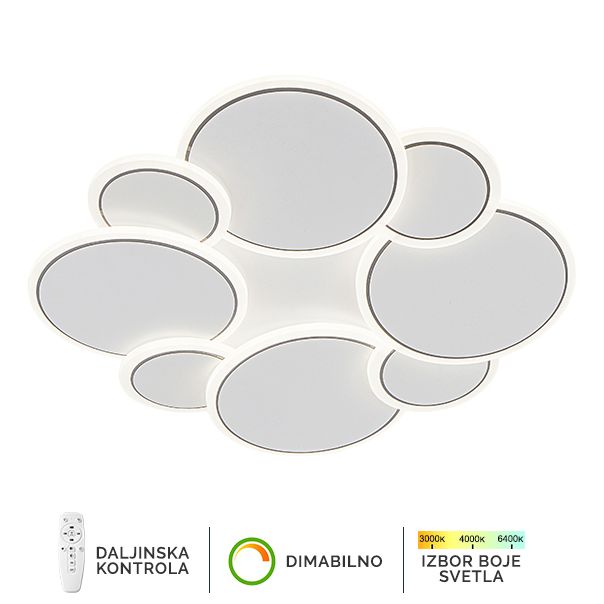 FORMA LED plafonska lampa F2092-68C WH