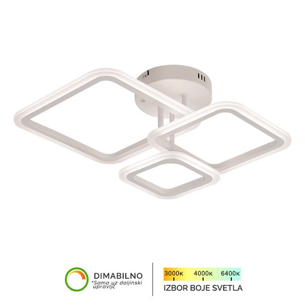 FORMA LED plafonska lampa F2082-38C WH