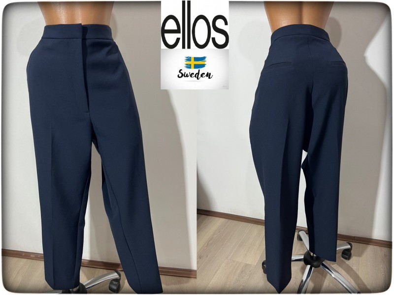 *ELLOS*Markirane Vrhunske pantalone*KAO NOVE*48-XL
