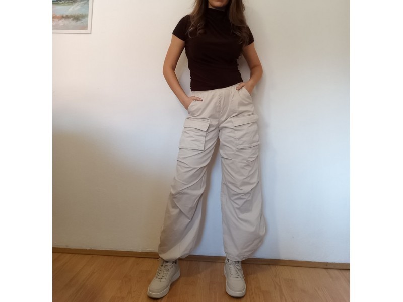 Pamucne pantalone Cargo L-XL
