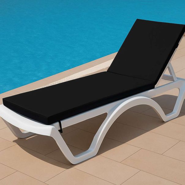 ATELIER DEL SOFA Jastuk za ležaljku Sunny, crna
