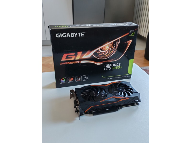 Gigabyte GTX 1050 Ti G1 Gaming 4G