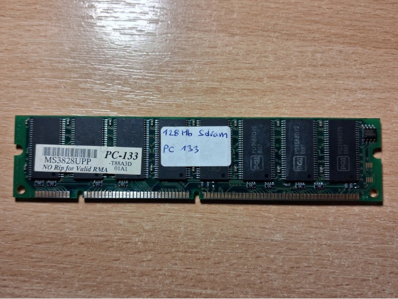 Pqi 128MB Sdram PC133 – dvostrana ( 7.5ns)
