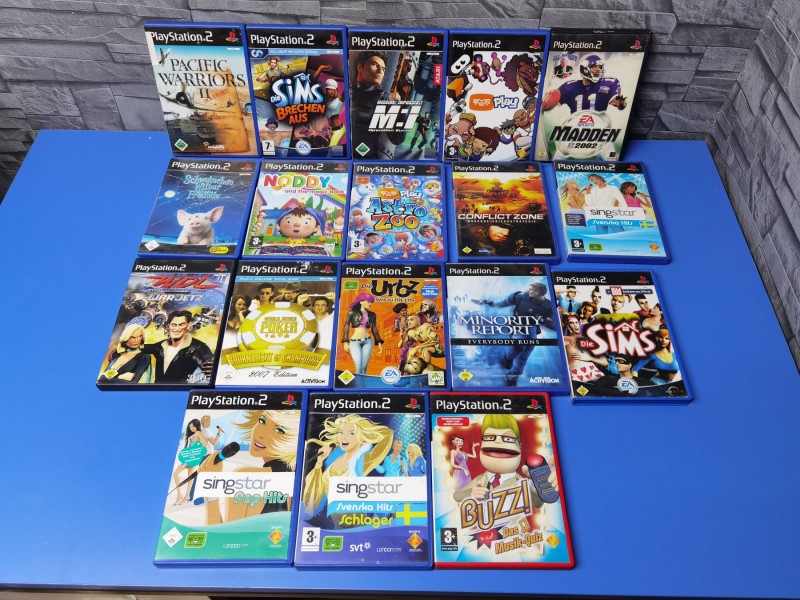 Sony PS2 igre LOT 4