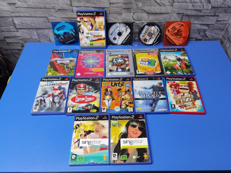 Sony PS2 igre LOT 3