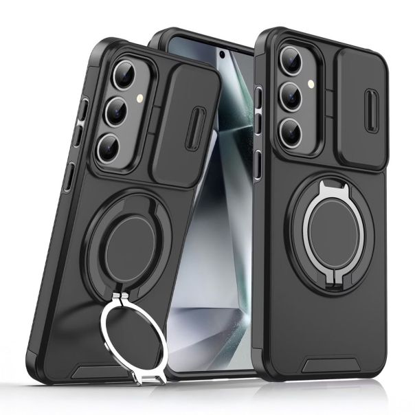 Maska za Samsung S941B Galaxy S26 crna CamShield Ring stand