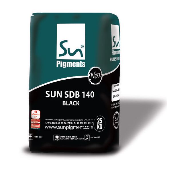 SUN PIGMENTS Oksidna boja za beton/gips - CRNA 25KG