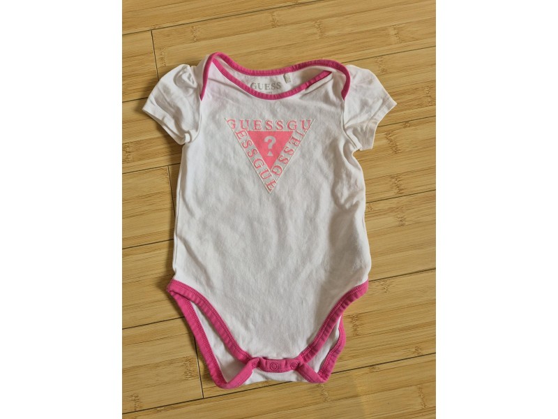 GUESS bodi za bebe vel. 12m