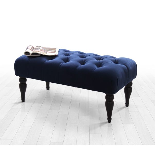 ATELIER DEL SOFA Klupa Missus, tamnoplava