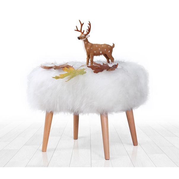 ATELIER DEL SOFA Tabure Deer, bela