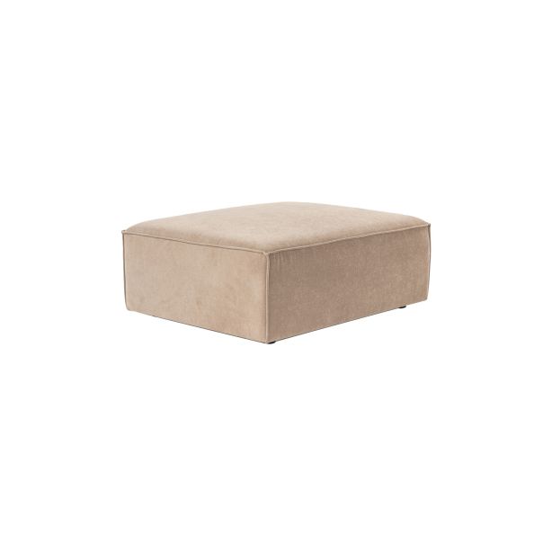 ATELIER DEL SOFA Tabure Sora Pouffe, krem