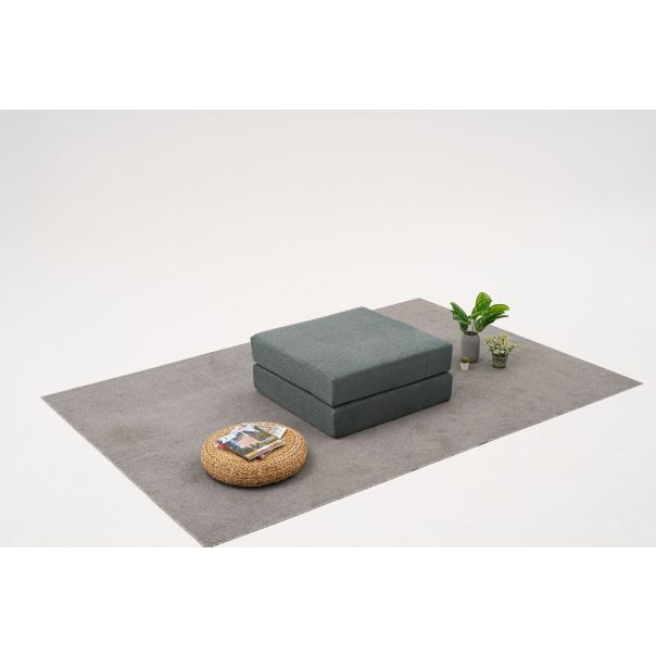 ATELIER DEL SOFA Sklopivi tabure Comfort, zelena