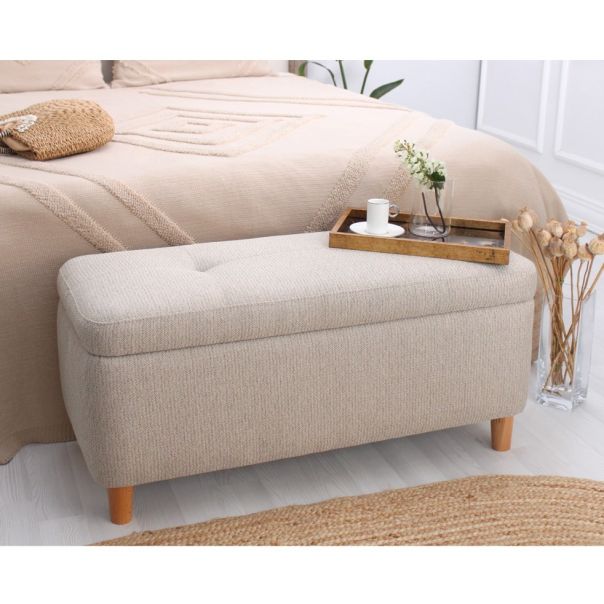 ATELIER DEL SOFA Tabure Rocio, bež