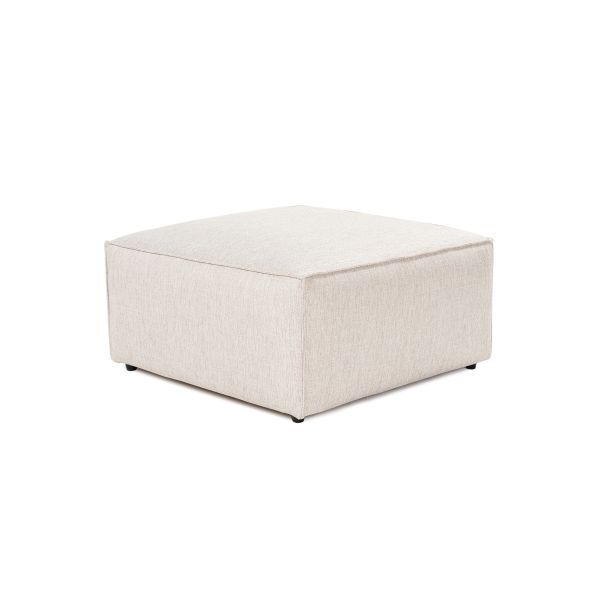 ATELIER DEL SOFA Tabure Lora Pouffe, svetlobraon