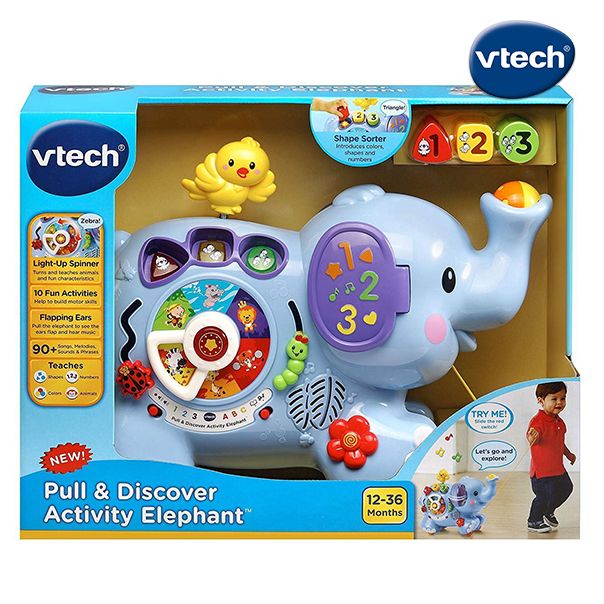 VTECH Activity slonče na vuču