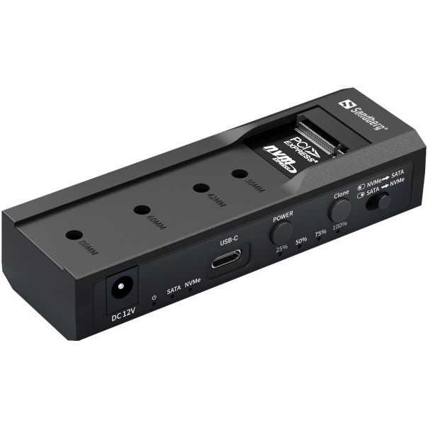 SANDBERG USB Docking M2 + NVMe + SATA 136-49