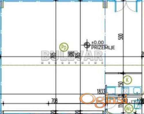 Poslovni prostor, 135 m2, Čair