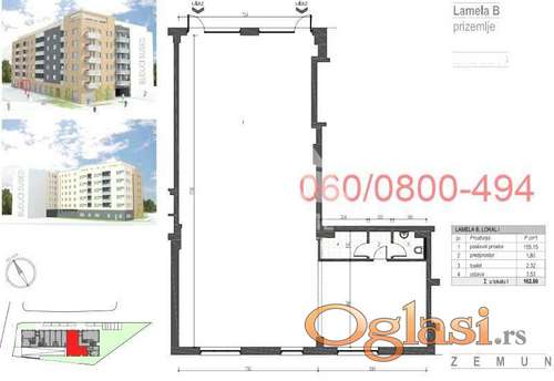 Lokal - Zemona, Radoja Dakića ID#2941