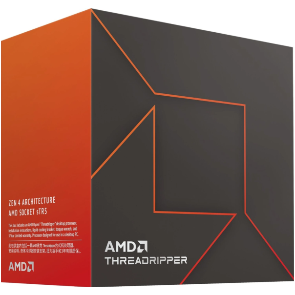CPU sTR5 AMD Ryzen Threadripper 7970X, 32C/64T, 4.0-5.30GHz 100-100001351WOF