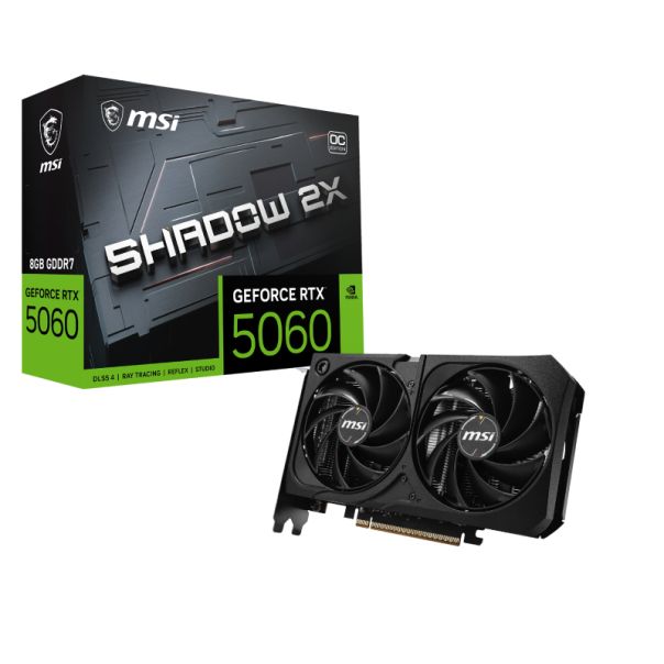 MSI GeForce RTX 5060 8G SHADOW 2X OC MAX grafička karta