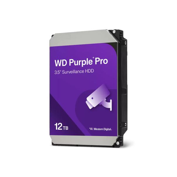 HDD WD 12TB WD122PURP Purple Pro 7200RPM 256MB