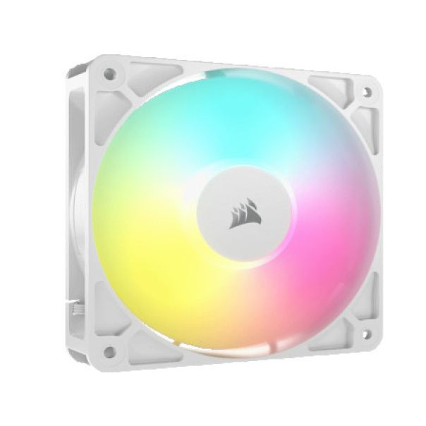 Ventilator Corsair RS120 ARGB 120mm PWM Fan - White, CO-9050184-WW