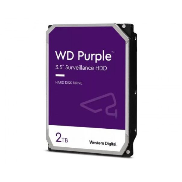 WD HDD 2TB 23PURZ SATA3 256MB Caviar Purple