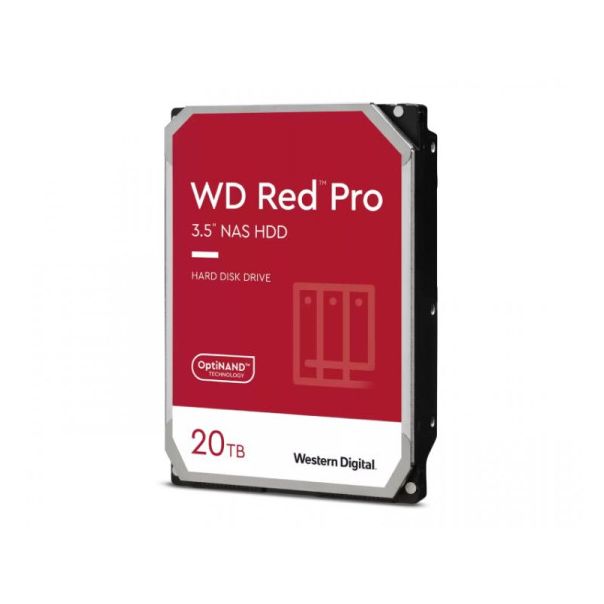 WD HDD SATA3 20TB 201KFGX RED Pro NAS 7200RPM 512MB