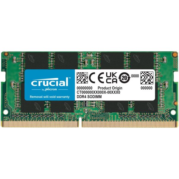 RAM SODIMM DDR4 16GB 3200MHz Crucial CB16GS3200