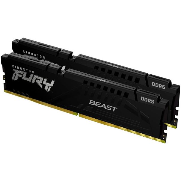 RAM DDR5 32GB (2x16GB) 5200MHz Kingston FURY Beast Black KF552C40BBK2-32