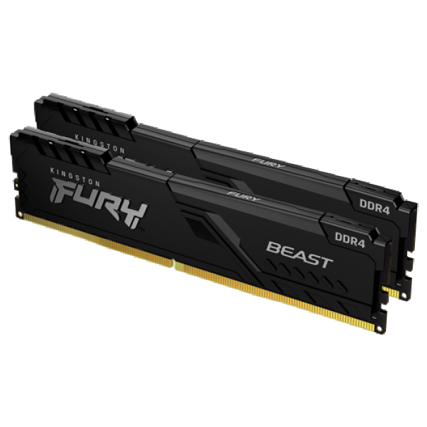 RAM DDR4 64GB (2x32GB) 3200MHz Kingston Fury Beast KF432C16BBK2/64