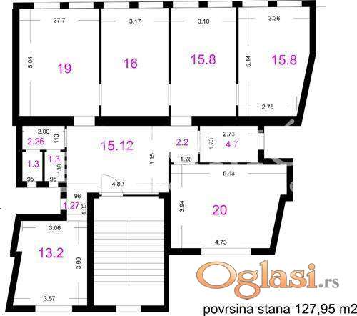 Centar,Terazije,130m2,6.0 #2987