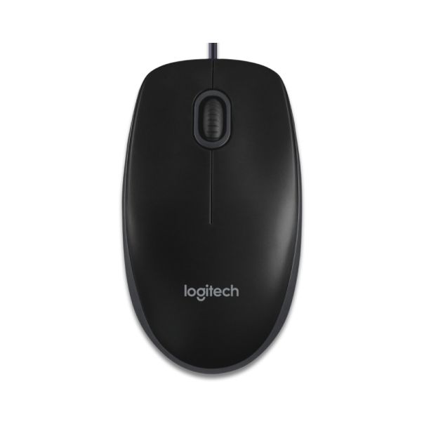 LOGITECH Miš B100 Optical USB crni x
