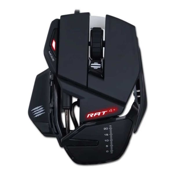 MADCATZ R.A.T. 4+ Gaming Mouse Black