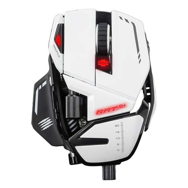 MADCATZ R.A.T. 8+ Gaming Mouse White