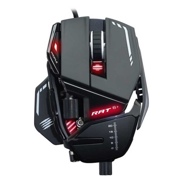 MADCATZ R.A.T. 8+ Gaming Mouse Black